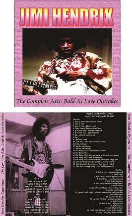 JIMI HENDRIX - Axis Outtakes - Crimson Records