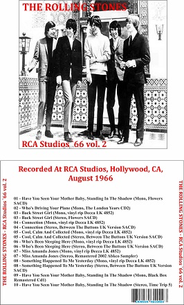 ROLLING STONES - RCA Studios '66 vol. 2 - Crimson Records