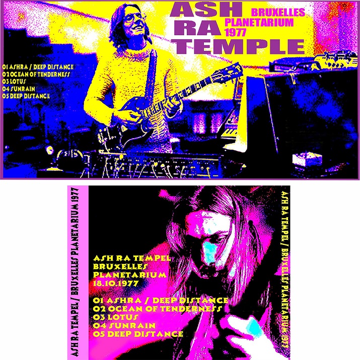 ASH RA TEMPEL - Brussels 1977 - Crimson Records