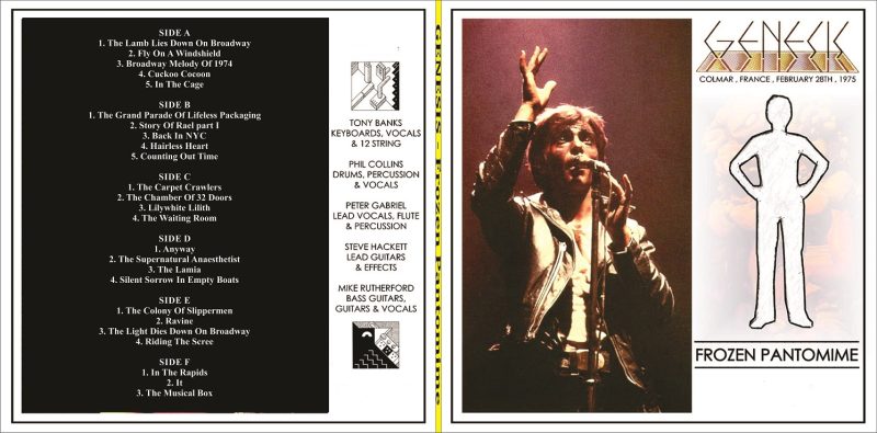 GENESIS - Frozen Pantomime - Crimson Records