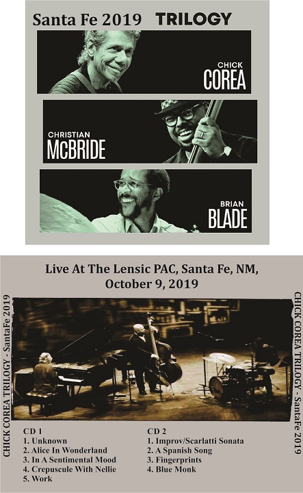 CHICK COREA TRILOGY – Santa Fe 2019 - Crimson Records