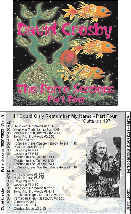 DAVID CROSBY & FRIENDS - The Perro Sessions (part four) - Crimson Records