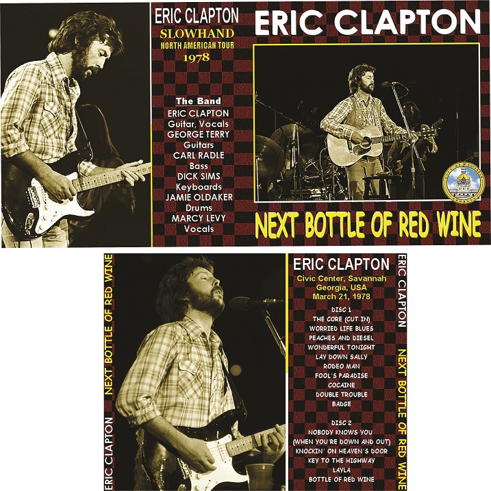 ERIC CLAPTON – Next Bottle Of Red Wine - Crimson Records