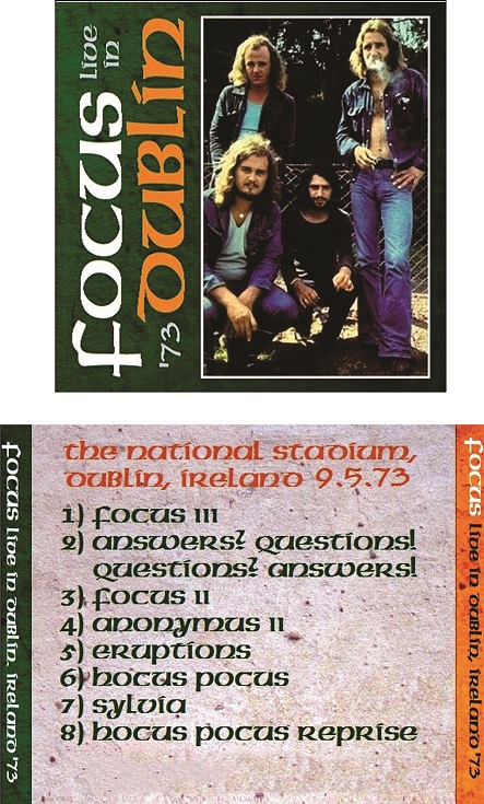 FOCUS - Live In Dublin '73 - Crimson Records