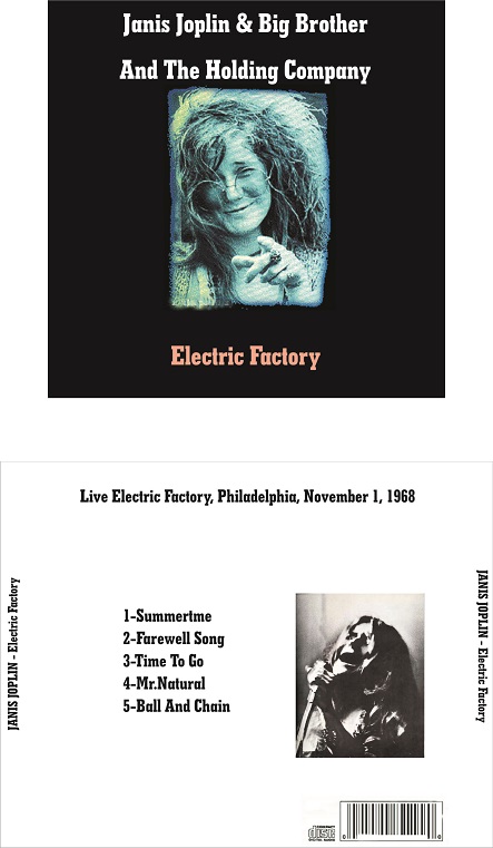 JANIS JOPLIN & BIG BROTHERS & THE HOLDING COMPANY - Electric Factory ...
