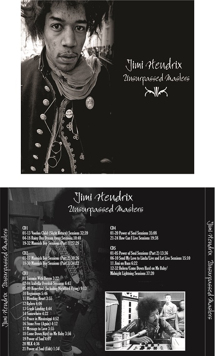 JIMI HENDRIX - Unsurpassed Master - Crimson Records