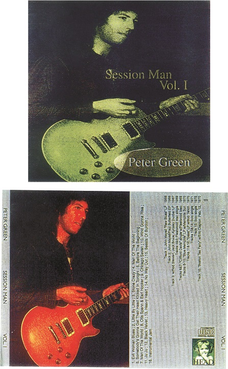 PETER GREEN - Session Man Vol. I - Crimson Records
