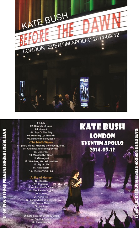 KATE BUSH - Before The Dawn - Crimson Records