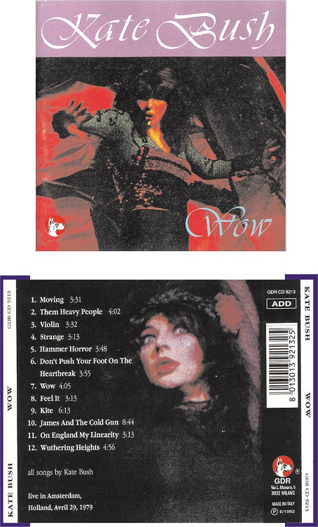 KATE BUSH - Wow - Crimson Records