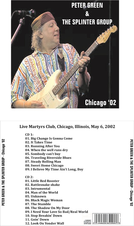 PETER GREEN - Chicago '02 - Crimson Records