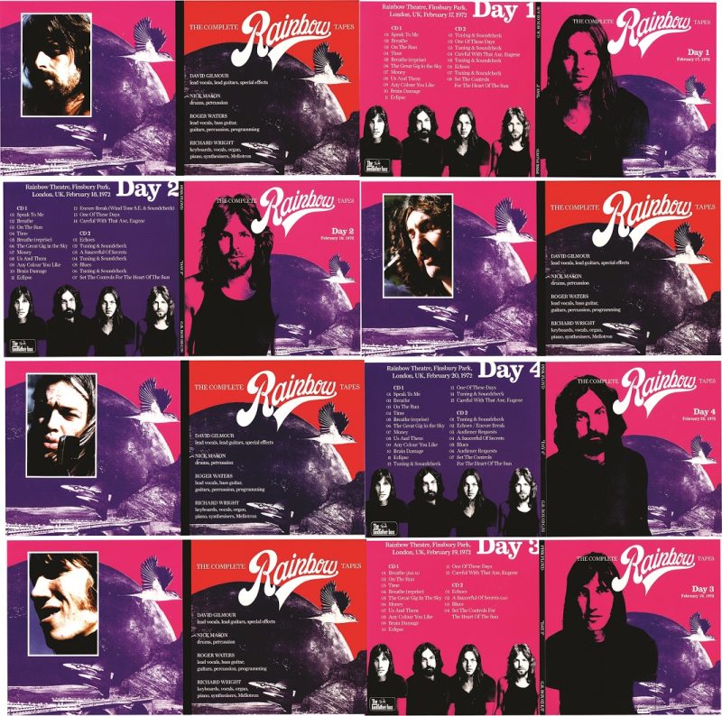 PINK FLOYD - The Complete Rainbow Tapes - Crimson Records