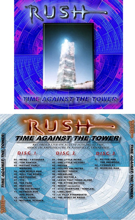 RUSH - Time Against The Tower - Crimson Records